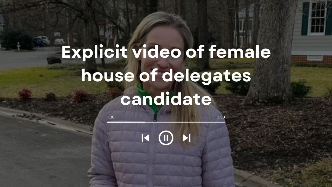 Watch Explicit Video Of Female House Of Delegates Candidate ...