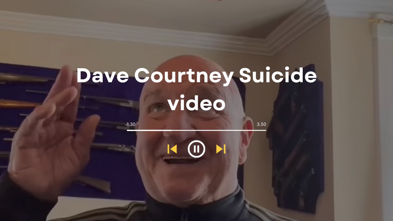 Dave Courtney Suicide video: Unveiling Personal Struggles ...
