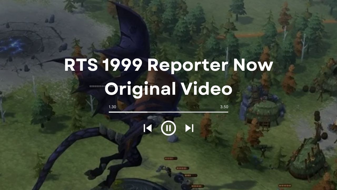 RTS 1999 Reporter Now Original Video: RTS Games - Nowviralvideo.com