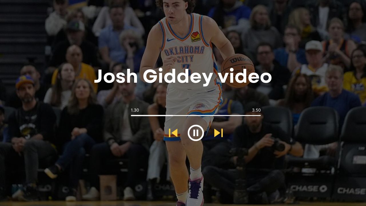 Josh Giddey video: Viral on Social Media - Nowviralvideo.com