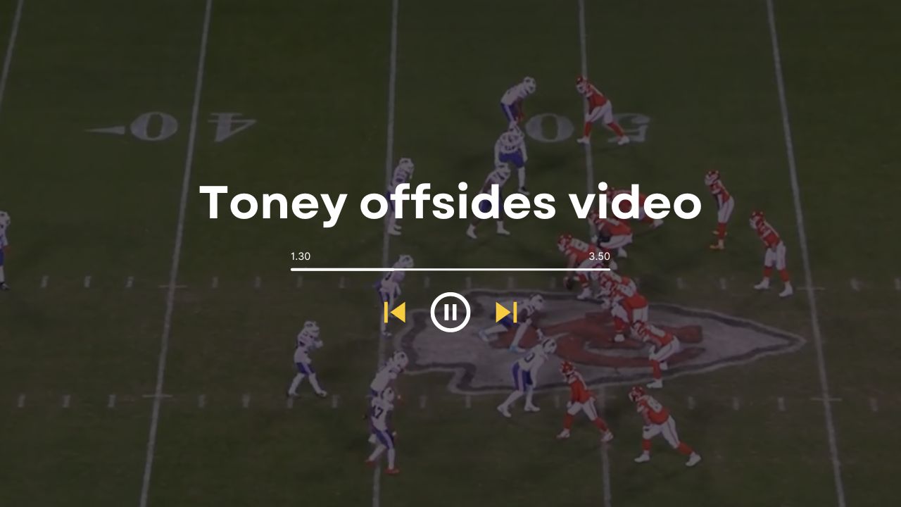 Toney offsides video: Analyzing the Chiefs' Reaction - Nowviralvideo.com